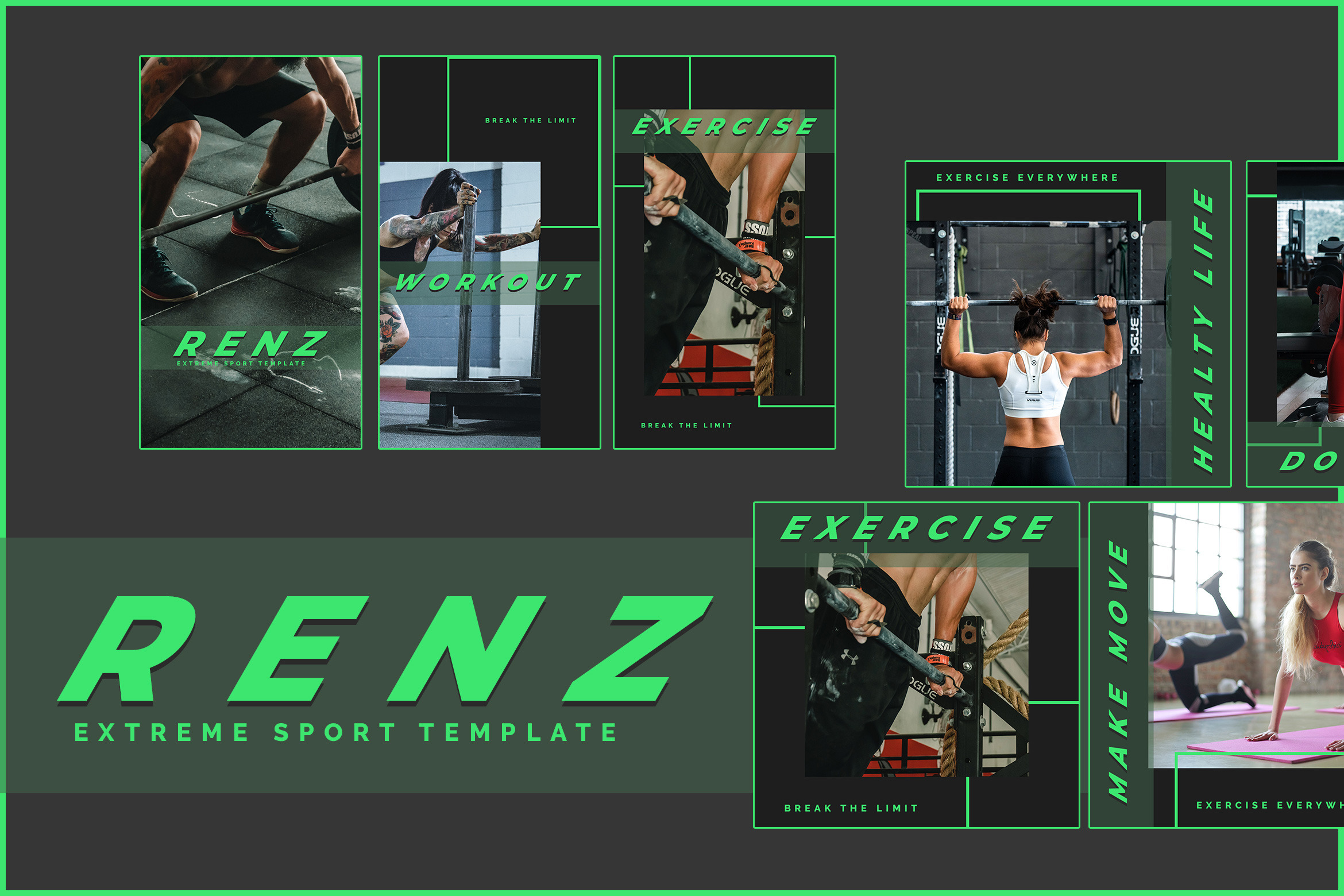 RENZ Social Media Template, a Social Media Template by Analogous ...