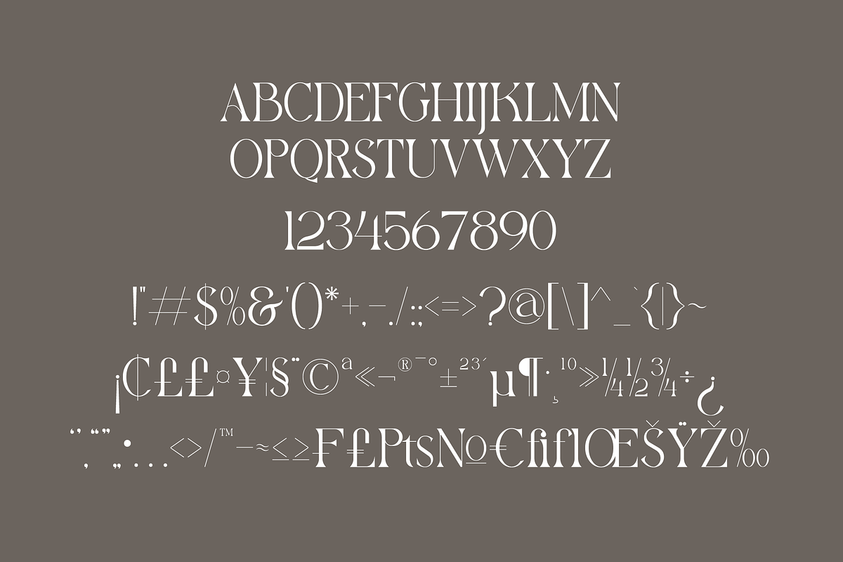 Gaistro Display Font, a Serif Font by Maryamtype Studio