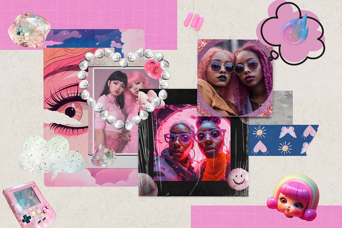 TWEENCORE 2000s AESTHETIC, an Object Graphic by Natali Batu