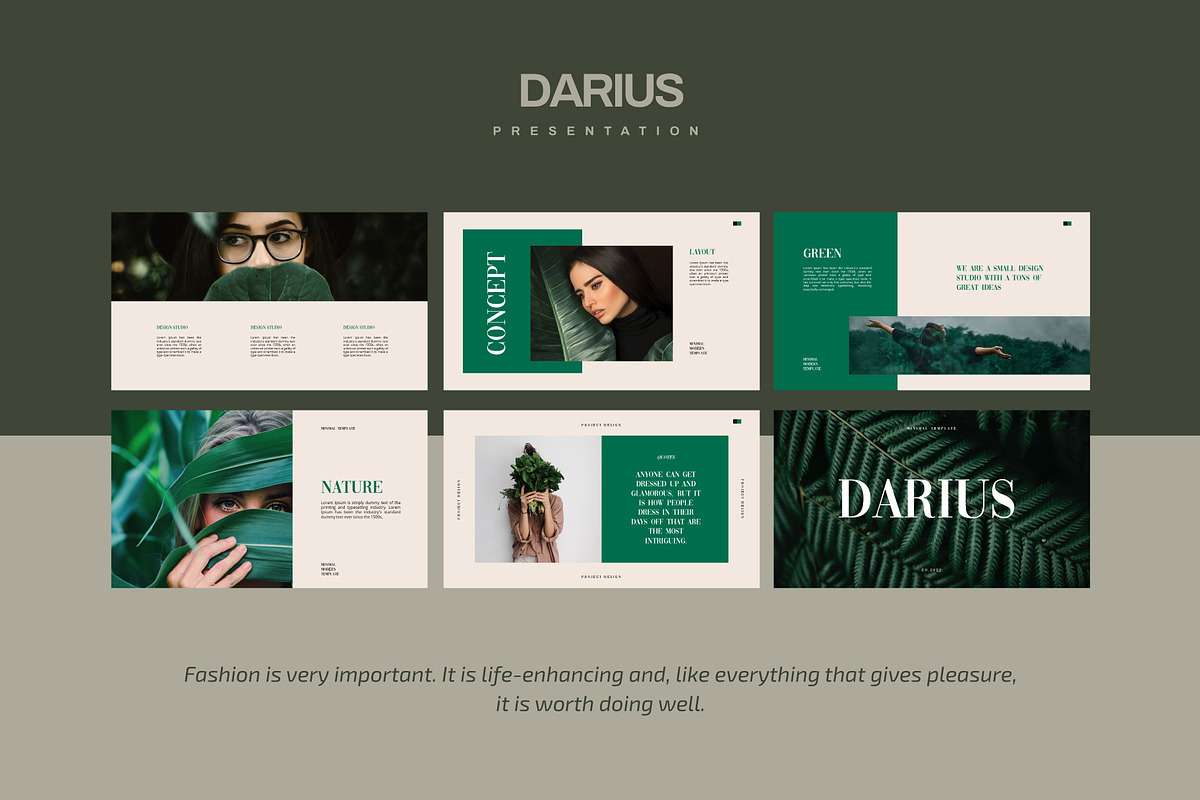 Darius Powerpoint Template, a Presentation Template by Yo Slide