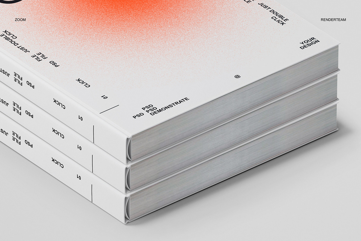 Book Mockup Set (6 PSD)