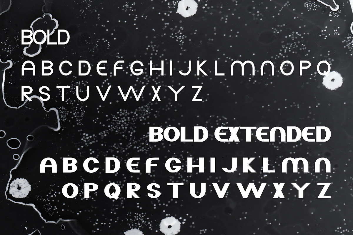 Rondo Font, a Sans Serif Font by Estelle Couturier
