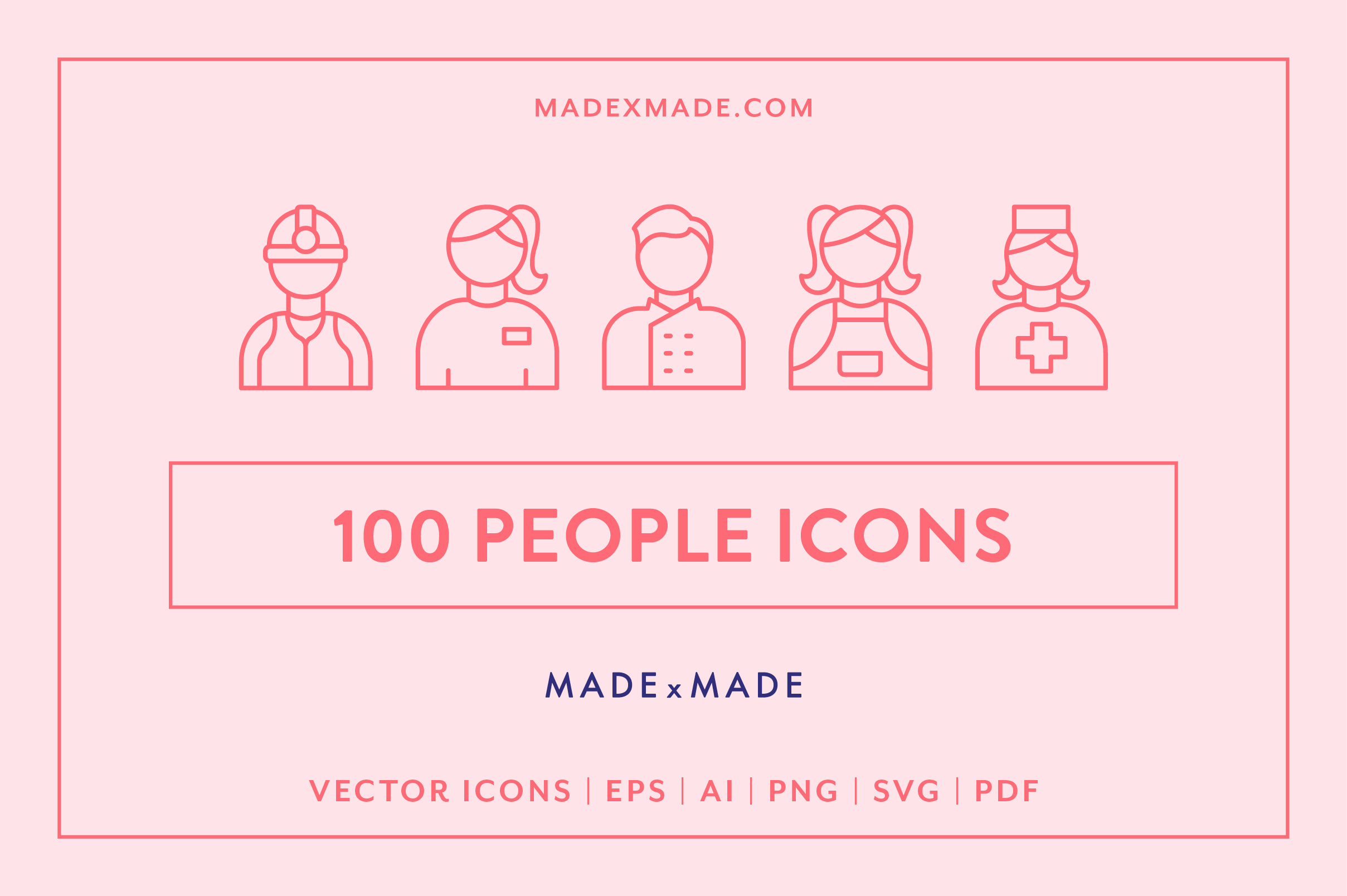 People Line Icons | Creative Market