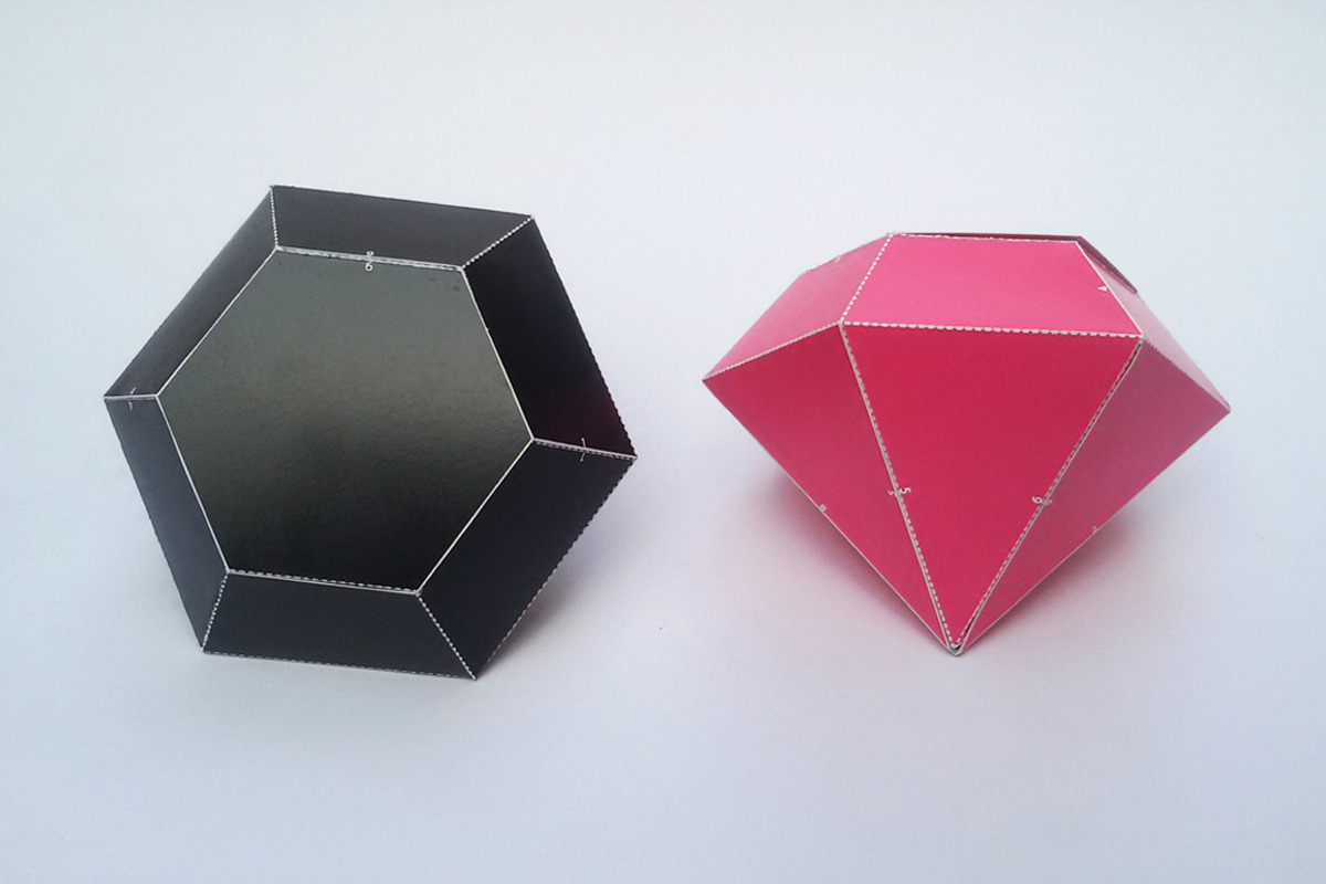 DIY Diamond Favor - 3d papercrafts, a Templates & Theme by PAPER amaze
