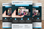 Smart Phone Business Flyer, a Flyer Template by graphicforest
