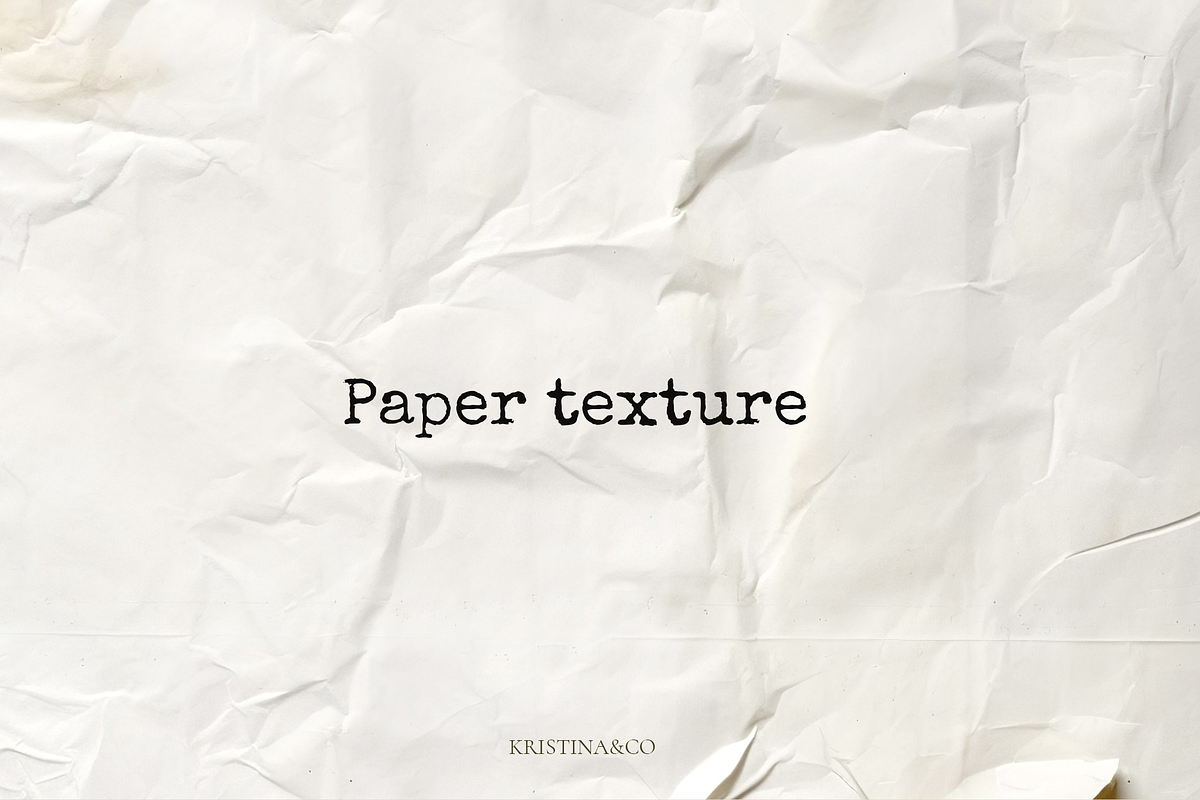 Crumpled Paper Collage, an Object Graphic by Kristina&Co