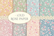 Old Rose Paper, an Illustration by helloPAPER