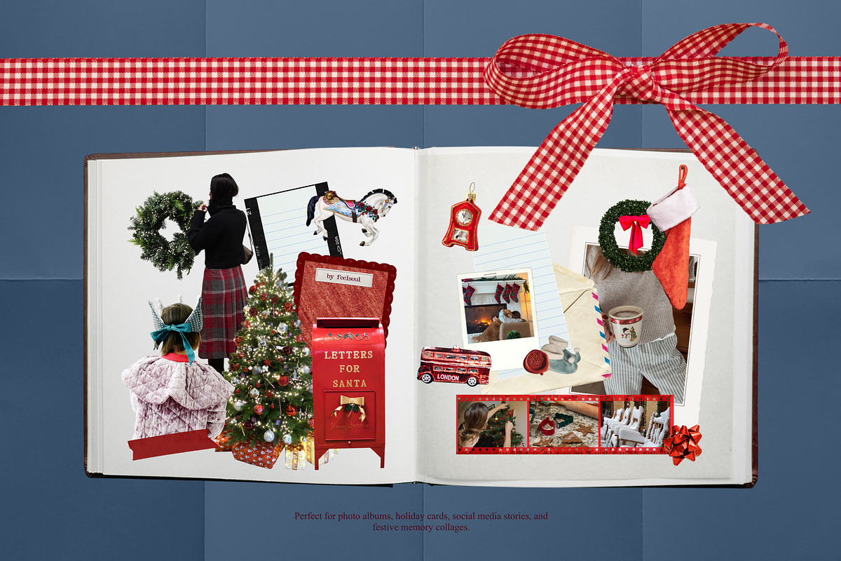 Christmas Keepsakes Collage Pack, an Object Graphic by Feelsoul