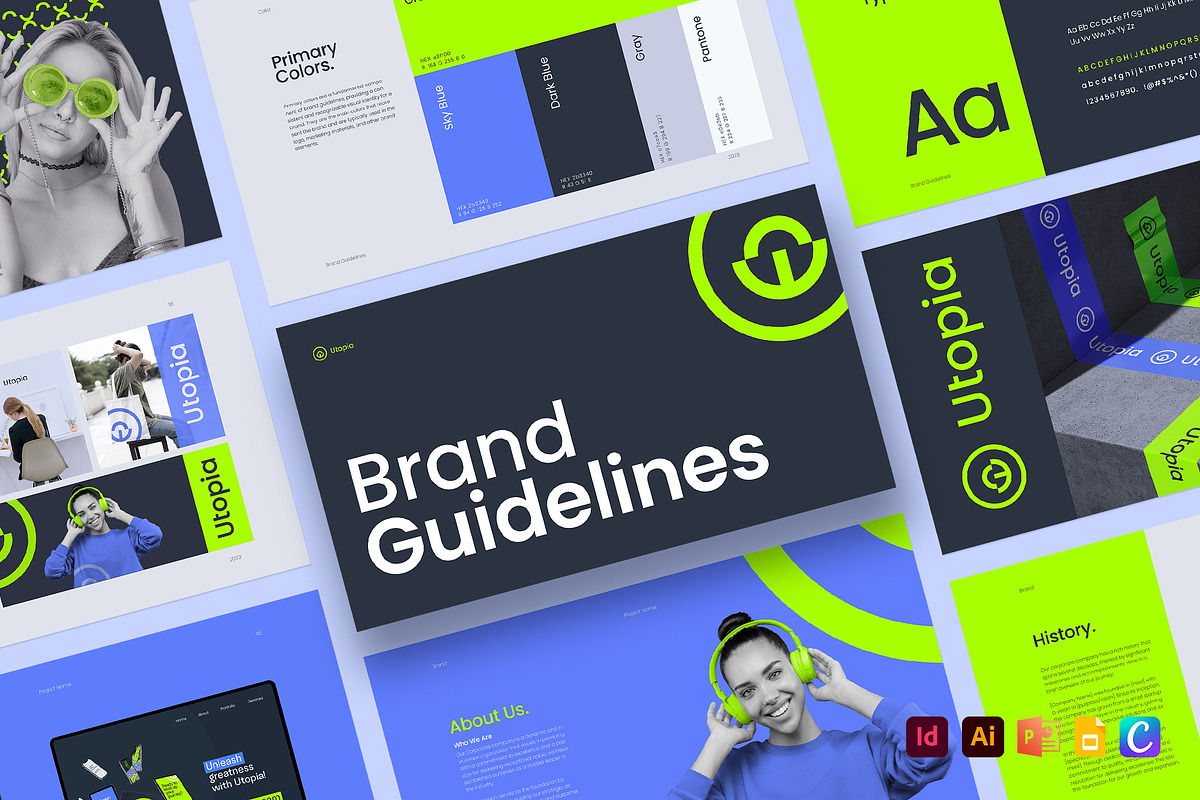 Utopia | Brand Guidelines Template