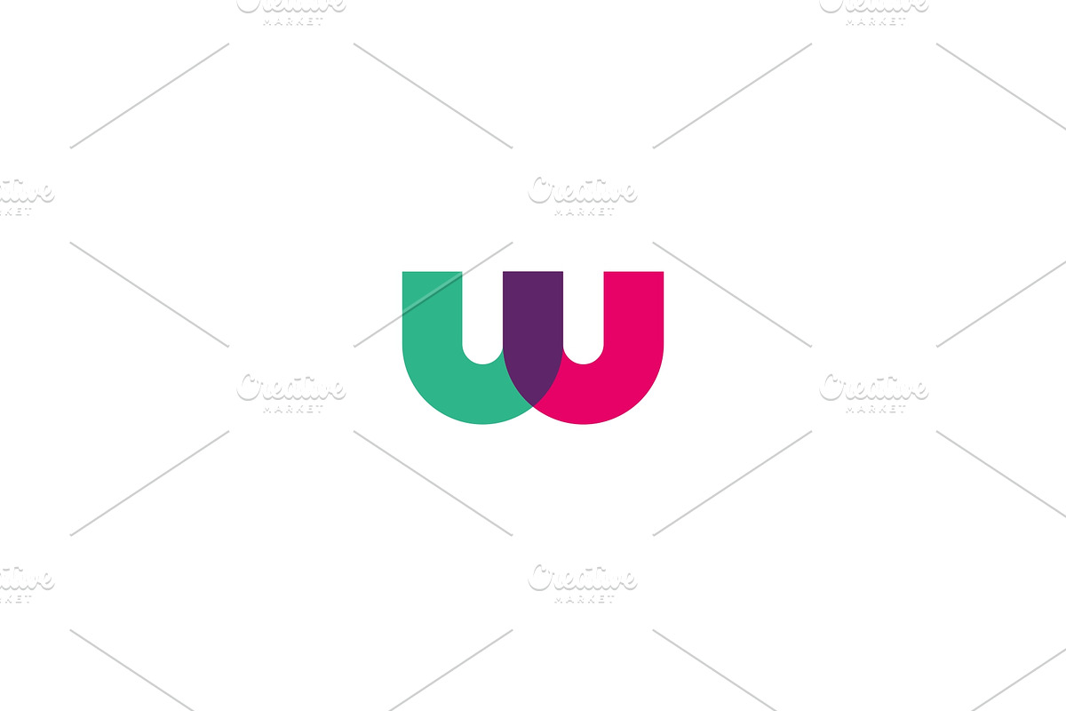 w letter double u logo vector icon, a Branding & Logo Template by VSTRD ...