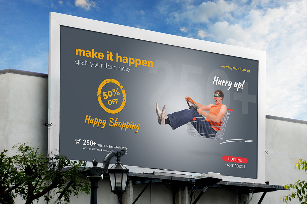 Promotional Billboard, a Flyer Template by artisanHR