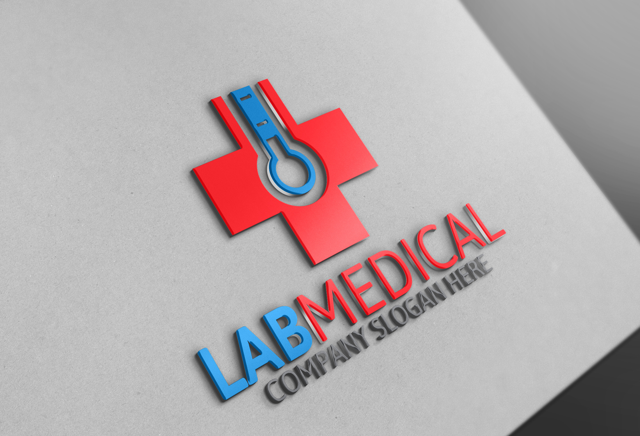 Lab Medical Logo, a Branding & Logo Template by Josuf Media