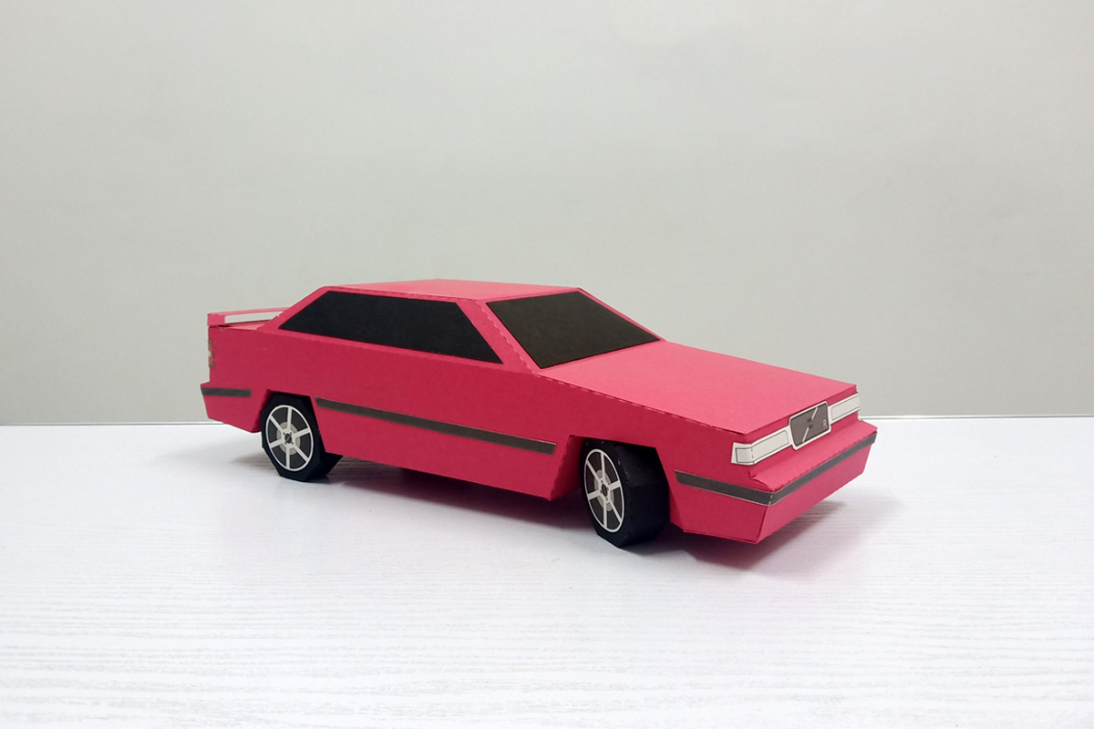 DIY Volvo Car - 3d papercraft, a Templates & Theme by PAPER amaze