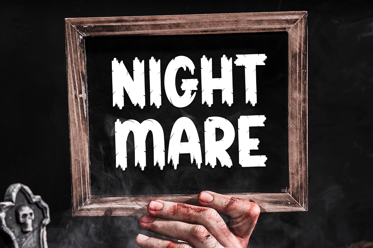 Halloween | Script Font, a Script Font by Scratchones