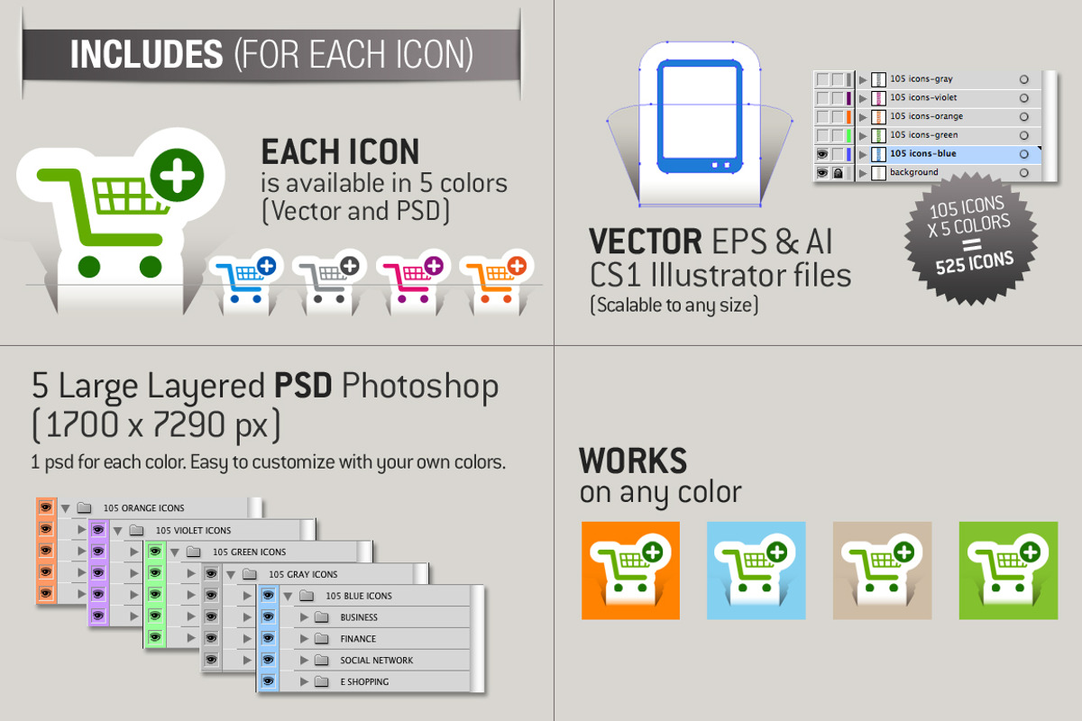 105 Papercut Icons, an Icon by sharpnose