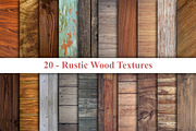 Rustic Wood Textures, a Texture Graphic by Digital Studio