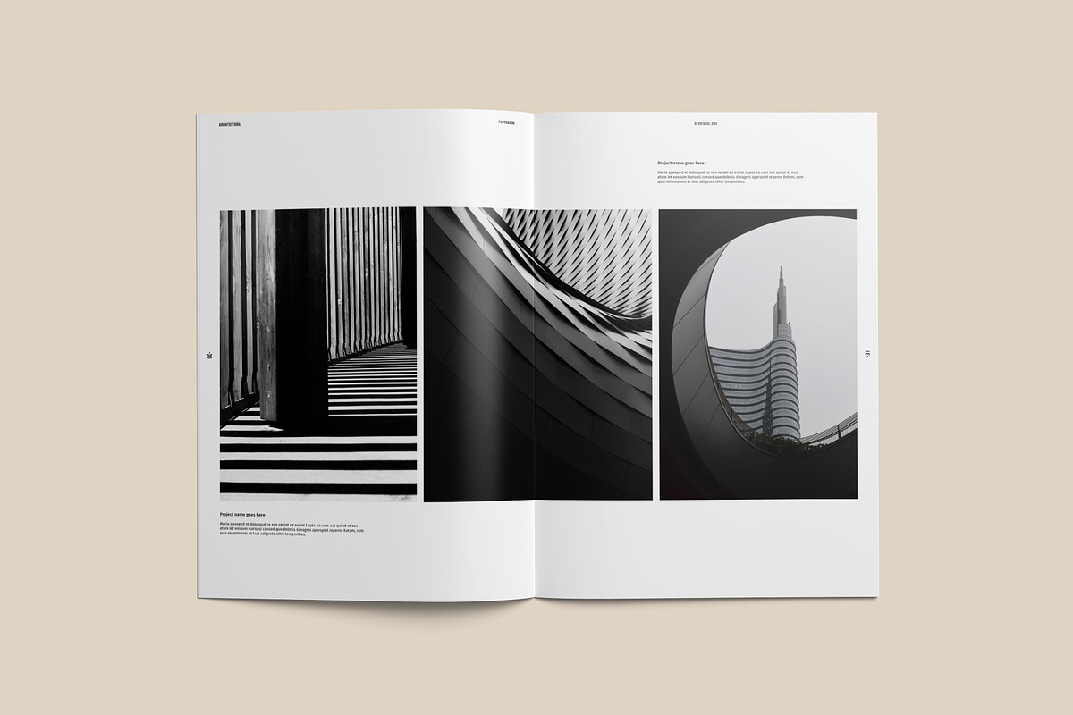 Architecture Photobook Template, a Brochure Template by Bervisual
