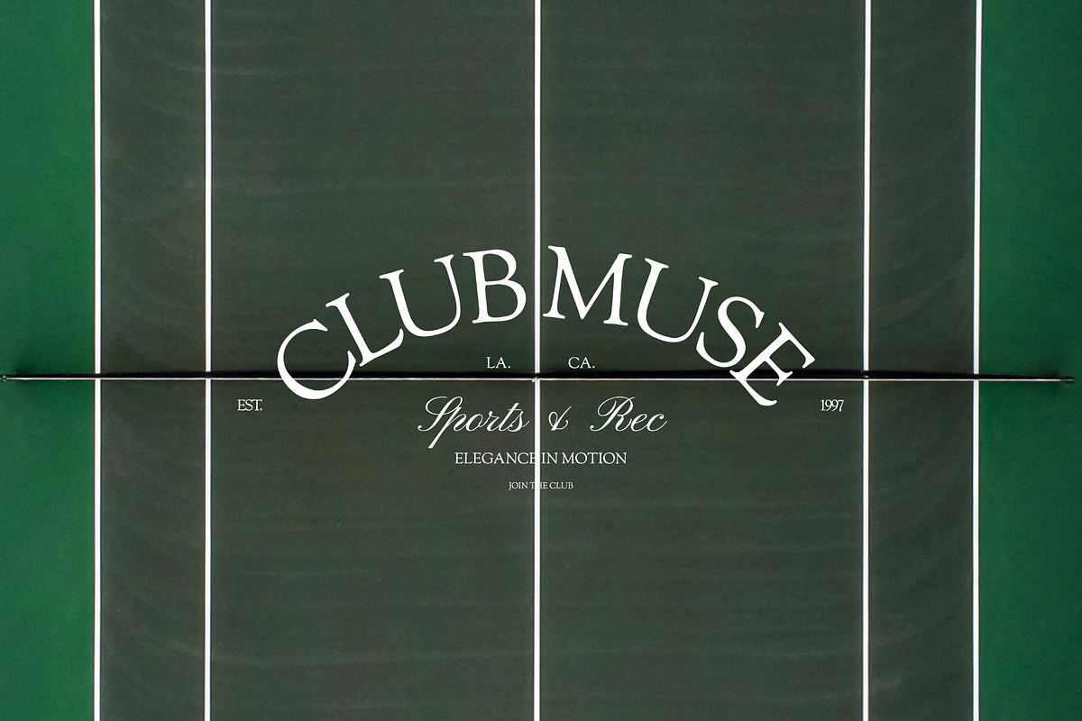 MUSE CLUB | Logo Collection, a Branding & Logo Template by Duet Atelier