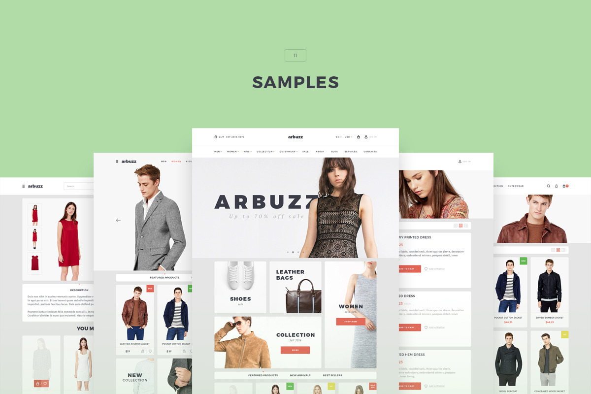 Arbuzz UI Kit, an UI Kit Template by BlaeberryTeam | Creative Market