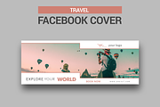 Travel Facebook Cover, a Social Media Template by Creatricks