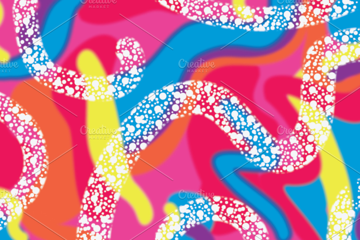 Retro 90s Malibu RollerSkate Pattern, a Pattern Graphic by Addagirl Design