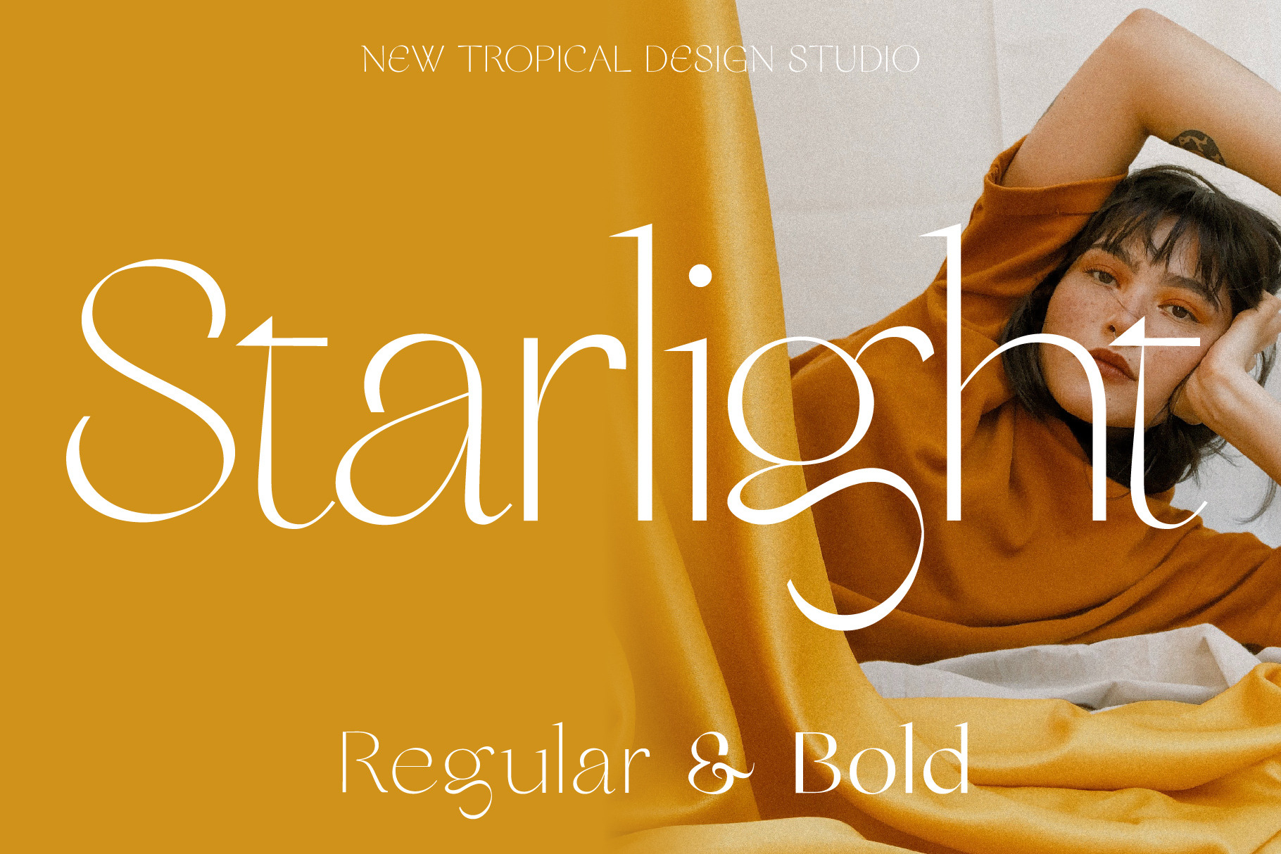 Starlight - Modern Typeface, a Sans Serif Font by Tropical Type