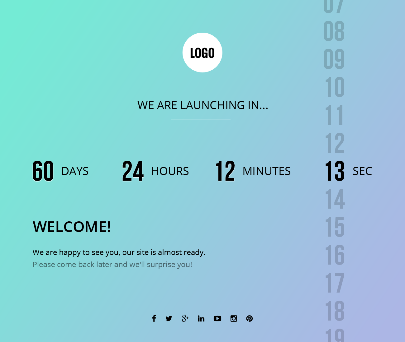 Creative Coming Soon Template PSD, a Websites & App Template by ...