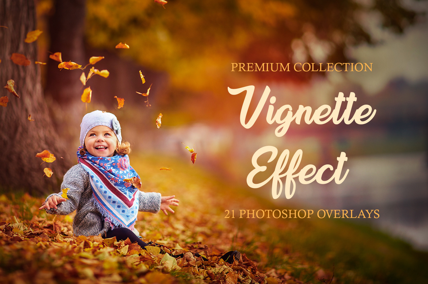 Vignette Effect Overlays, a Plug-in Add-On by FixThePhoto | Creative Market