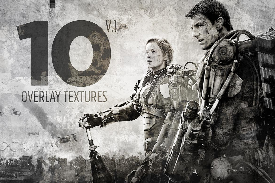 10 Overlay Textures Mock-up V.1, a Texture Graphic by DesignSomething