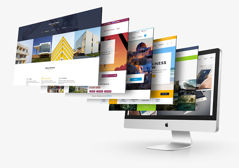 Desktop Display Mock-Up 02, an iPad Mockup by Graphicsworld125