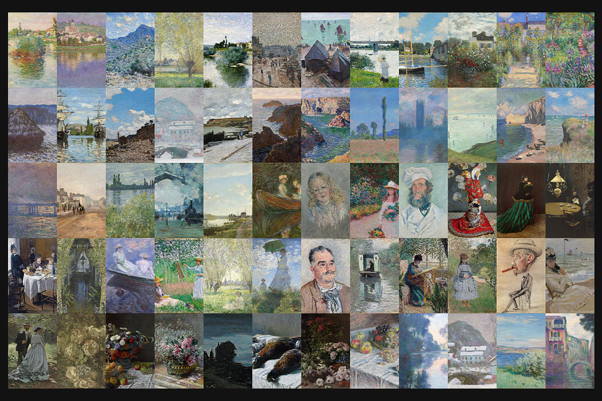 260+ Claude Monet Mega Bundle, a Seasonal Illustration by Digital Museum