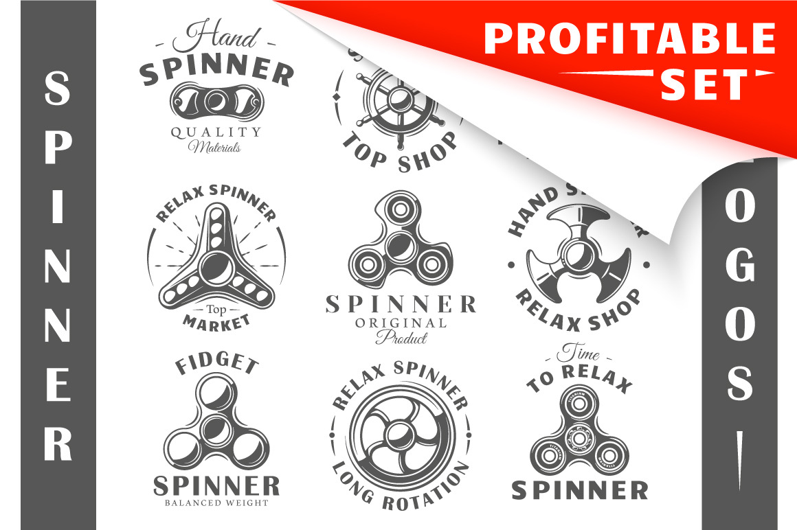 18 Spinner Logos Templates, a Branding & Logo Template by Art Design