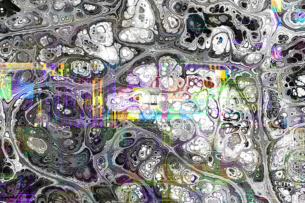 Digital Art glitch backgrounds