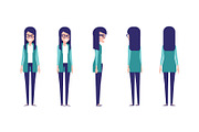 Modern people animation set, a Person Illustration by Vector_Art