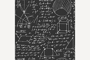 Seamless Formula Pattern, an Education Illustration by Anna's Shop