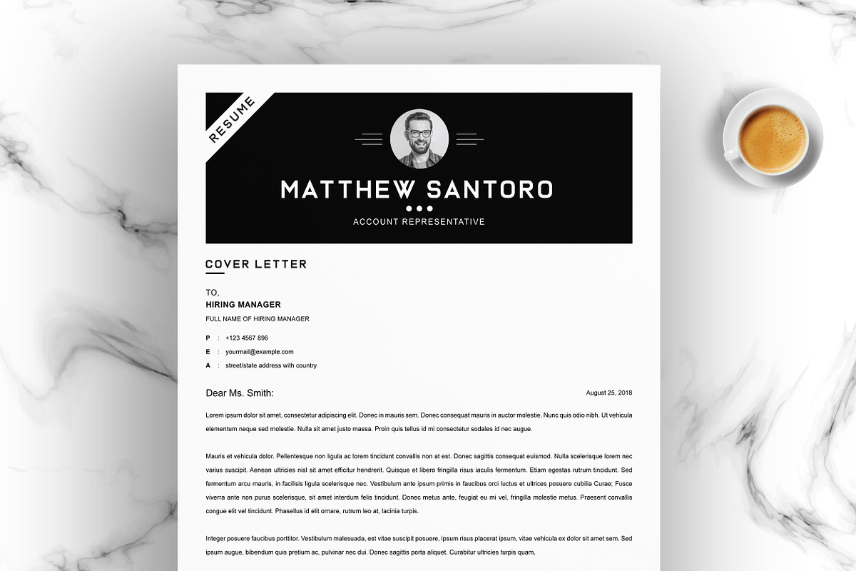 Simple Resume Design 2021, a Resume Template by ResumeInventor