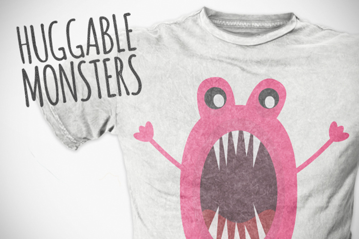 Huggable Monsters, a Person Illustration by Tugcu Design Co. | Creative ...
