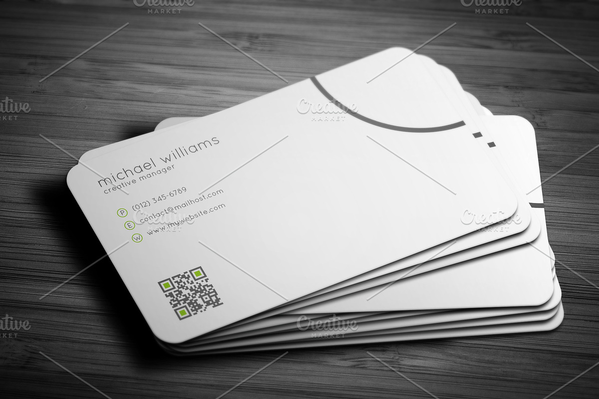 Friendly Business Card, a Business Card Template by Lucas Alexander