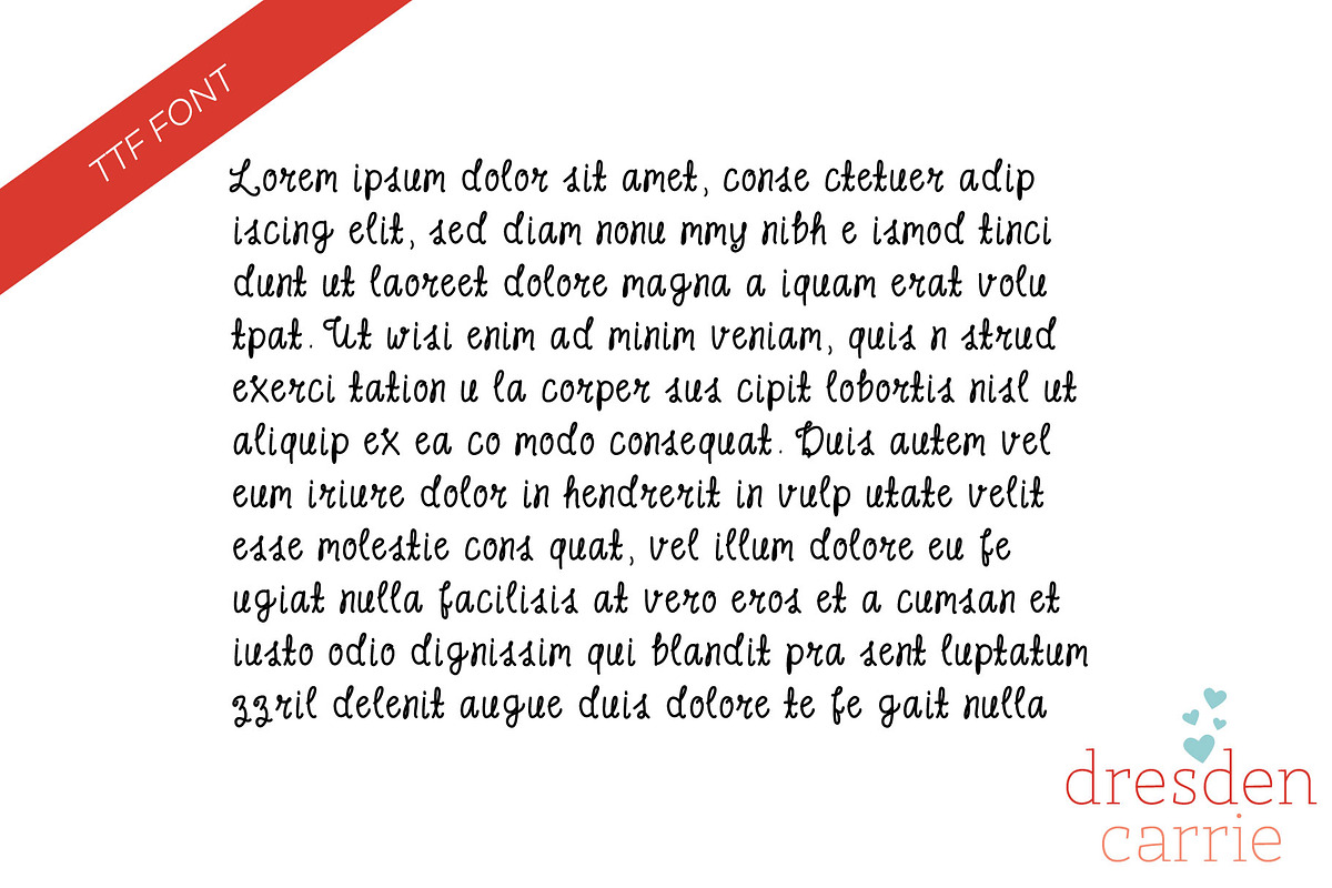 Thankful Font, a Script Font by dresdencarrie designs