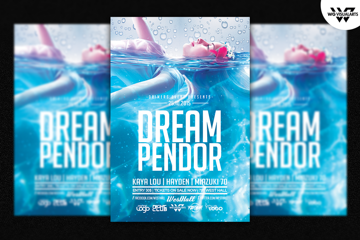 MANGA FANTASTIC Flyer Template, a Flyer Template by WG DESIGN