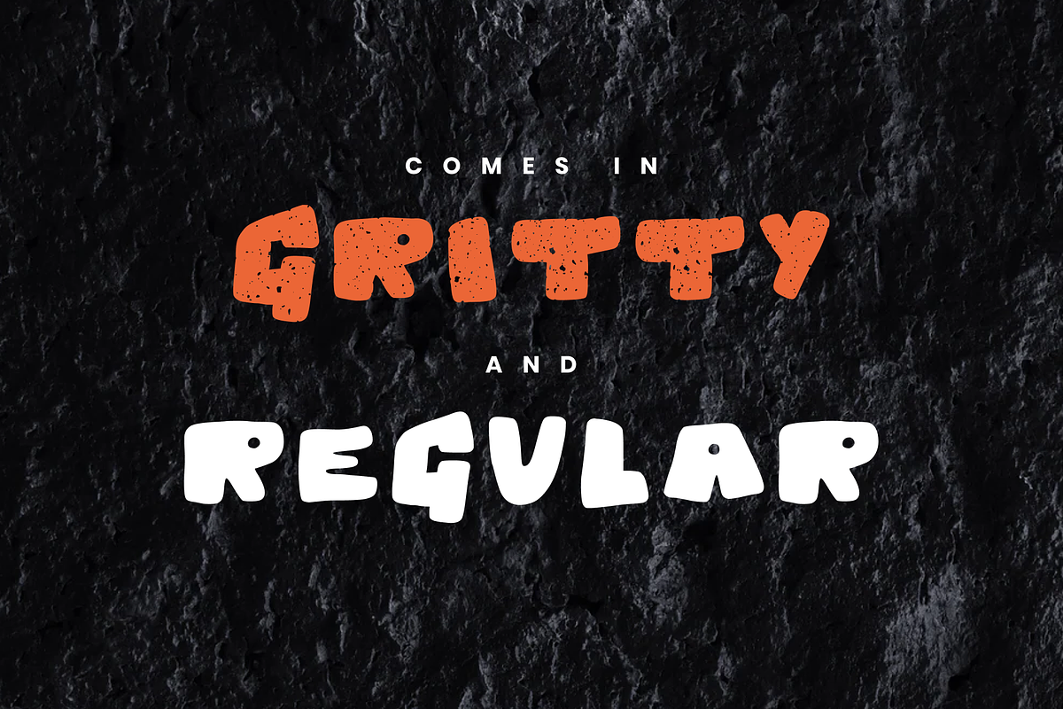 SKRA: Bold Gritty Poster Font, a Script Font by Delightful Design ...