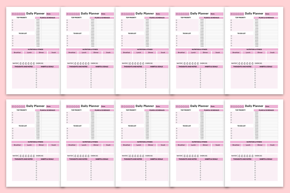 365 day daily planner 2024 Canva