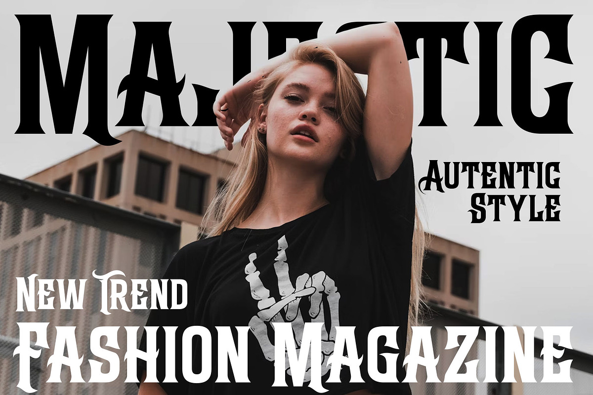 Firlest Old Vintage Font, a Blackletter Font by RantautypeStudio