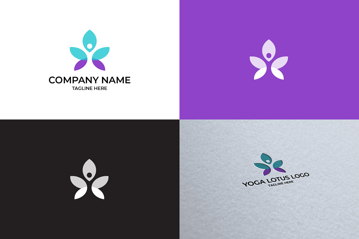Lotus Logo Design, a Branding & Logo Template by GranzCreative
