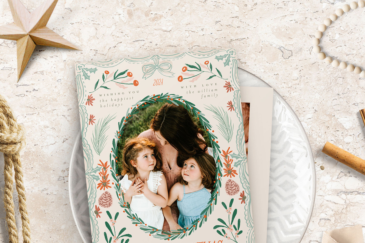 Christmas Card Templates 2024, a Card Template by 7th Avenue Designs