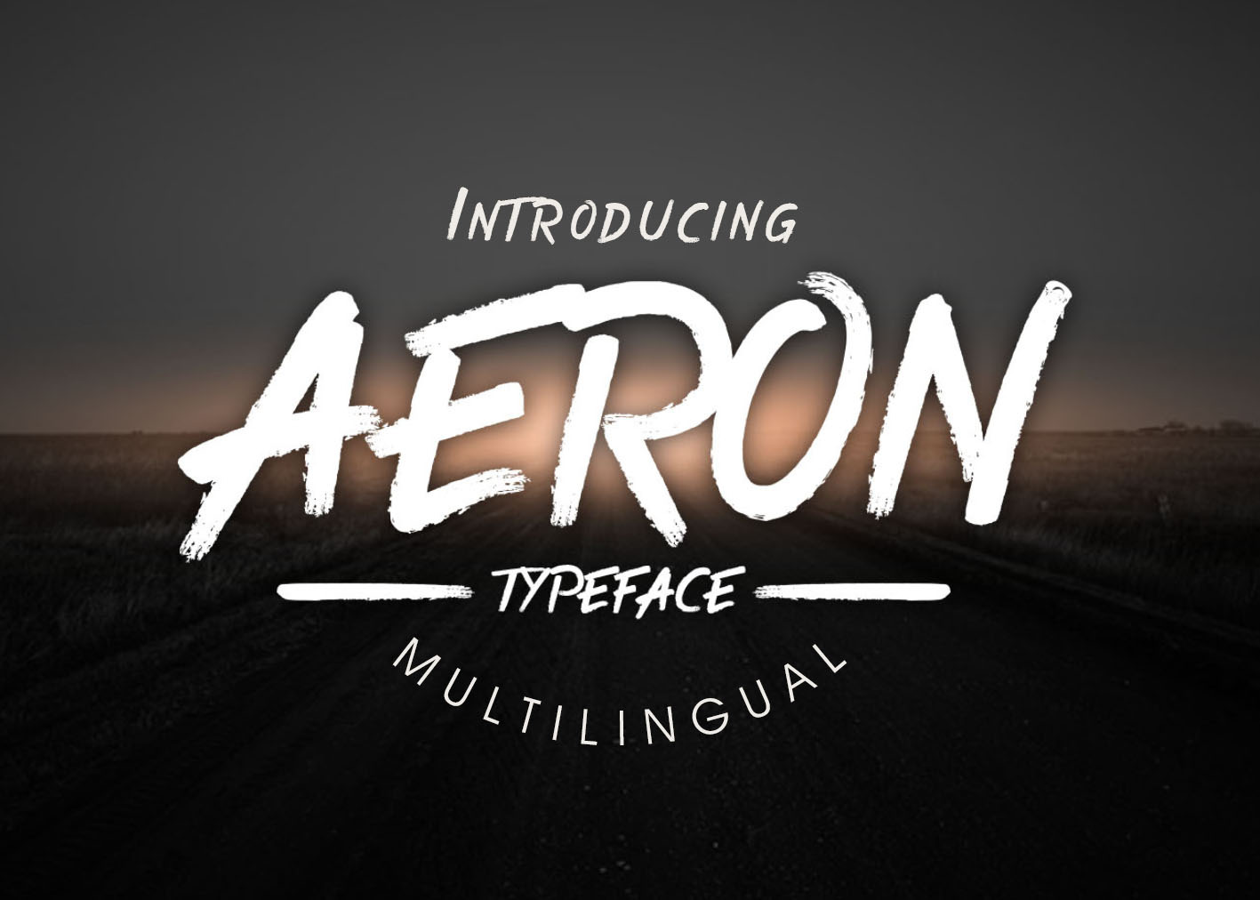 Aeron Typeface, a Font by khurasan