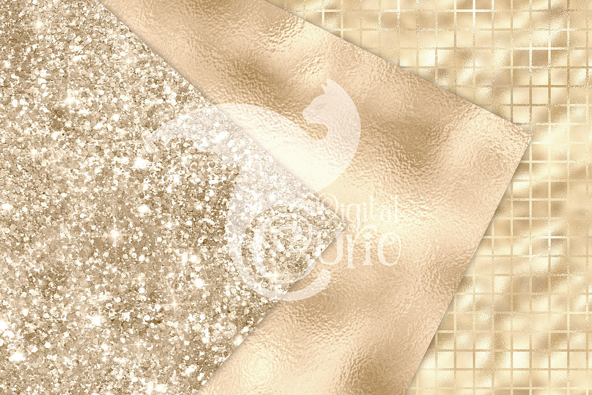 Luxury Champagne Textures, a Texture Graphic by Digital Curio