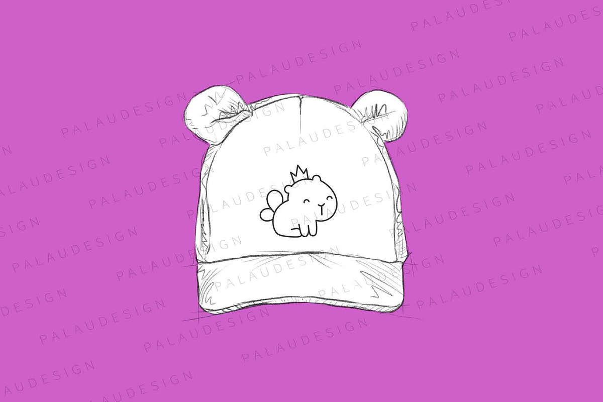 Cute kawaii capybara, an Animal Illustration by Palau | Creative Market