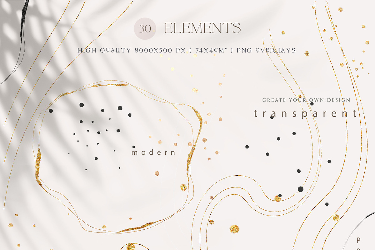 Blush Pink Shapes Png Overlays, a Texture Graphic by by creative paper