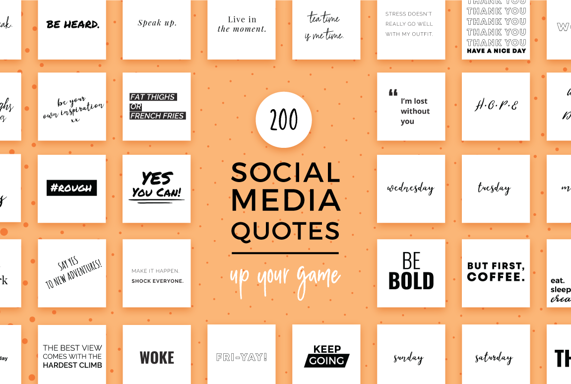 Essential Social Media Quotes, a Social Media Template by Delightful Design